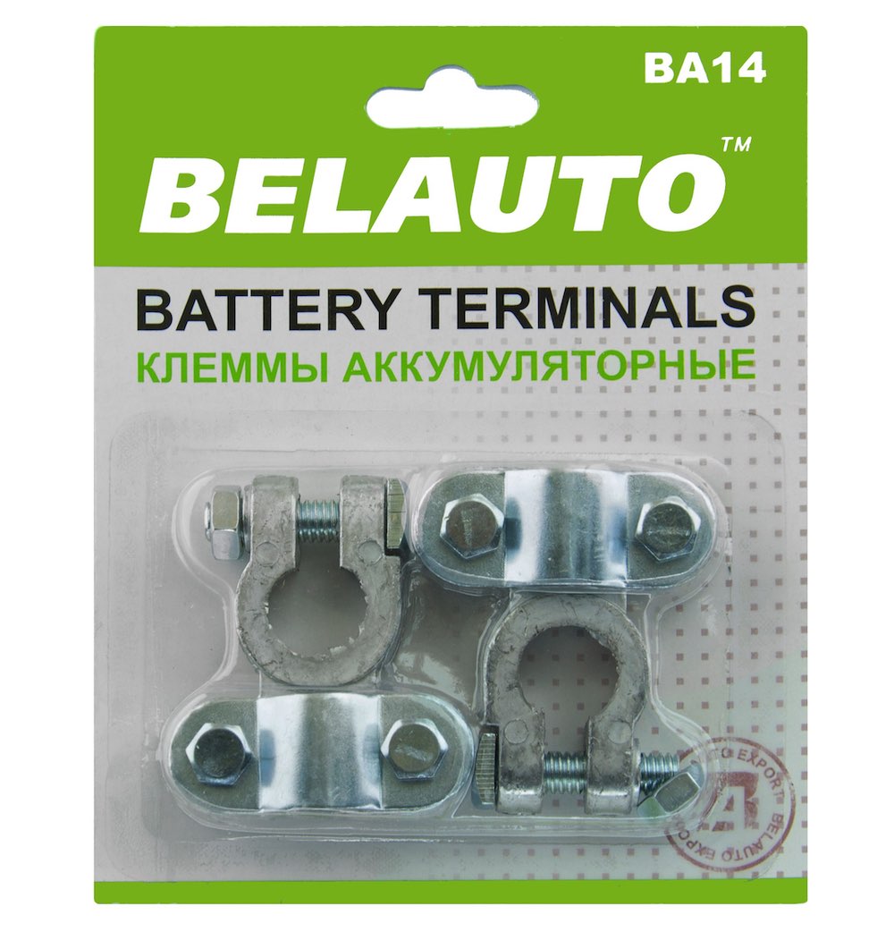 Клеммы Belauto BA14 грузовые свинцовые купить в СвитАКБ