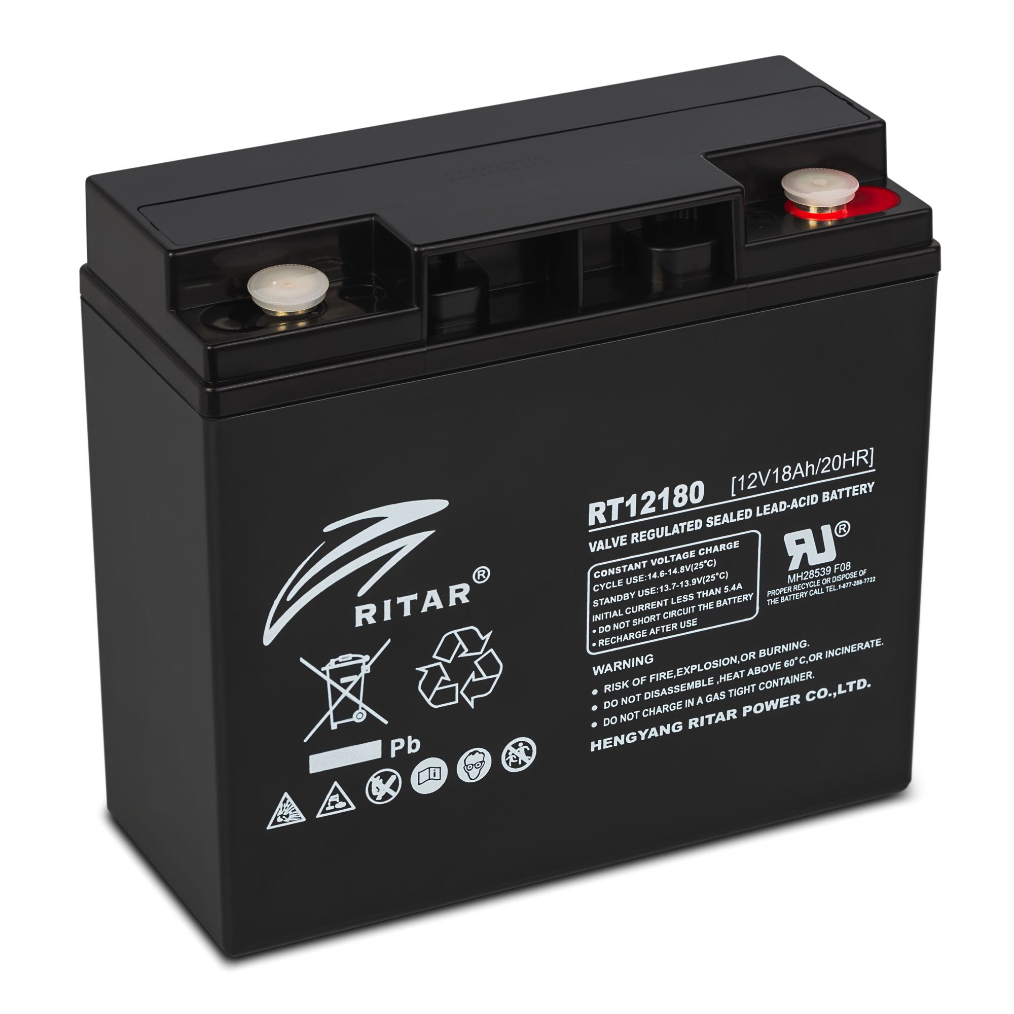 Аккумулятор Ritar 12V 18Ah RT12180B купить | Бесплатная доставка