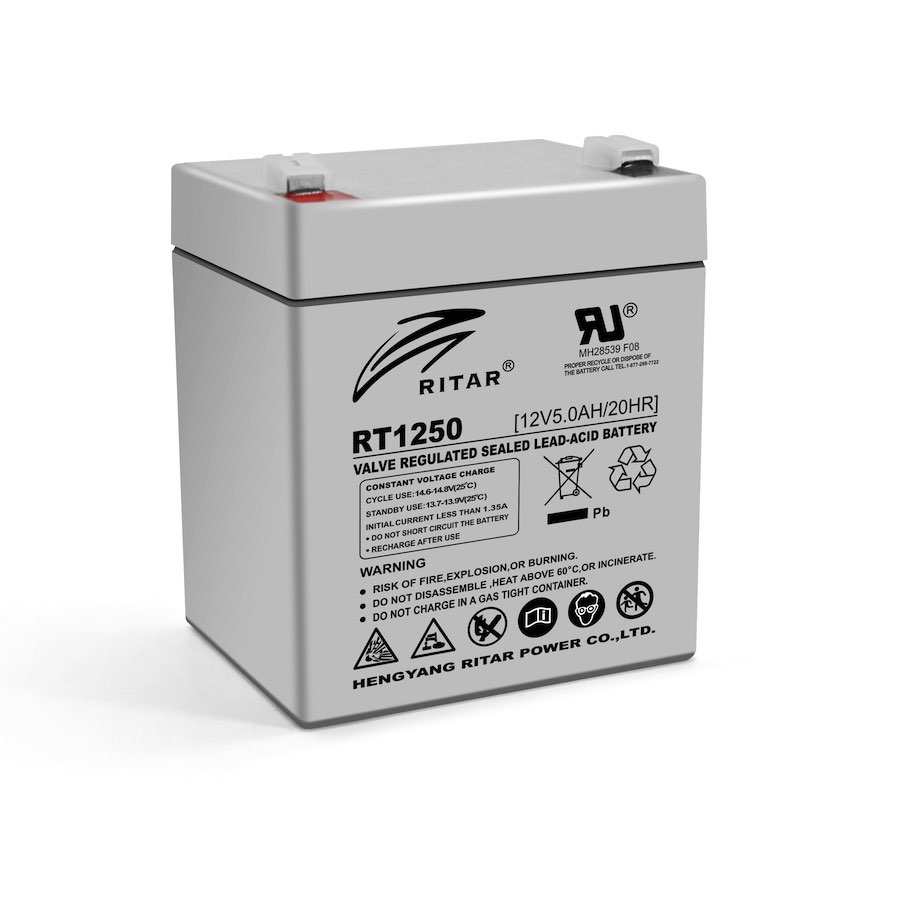 Аккумулятор Ritar 12V 5Ah RT1250 купить | Бесплатная доставка