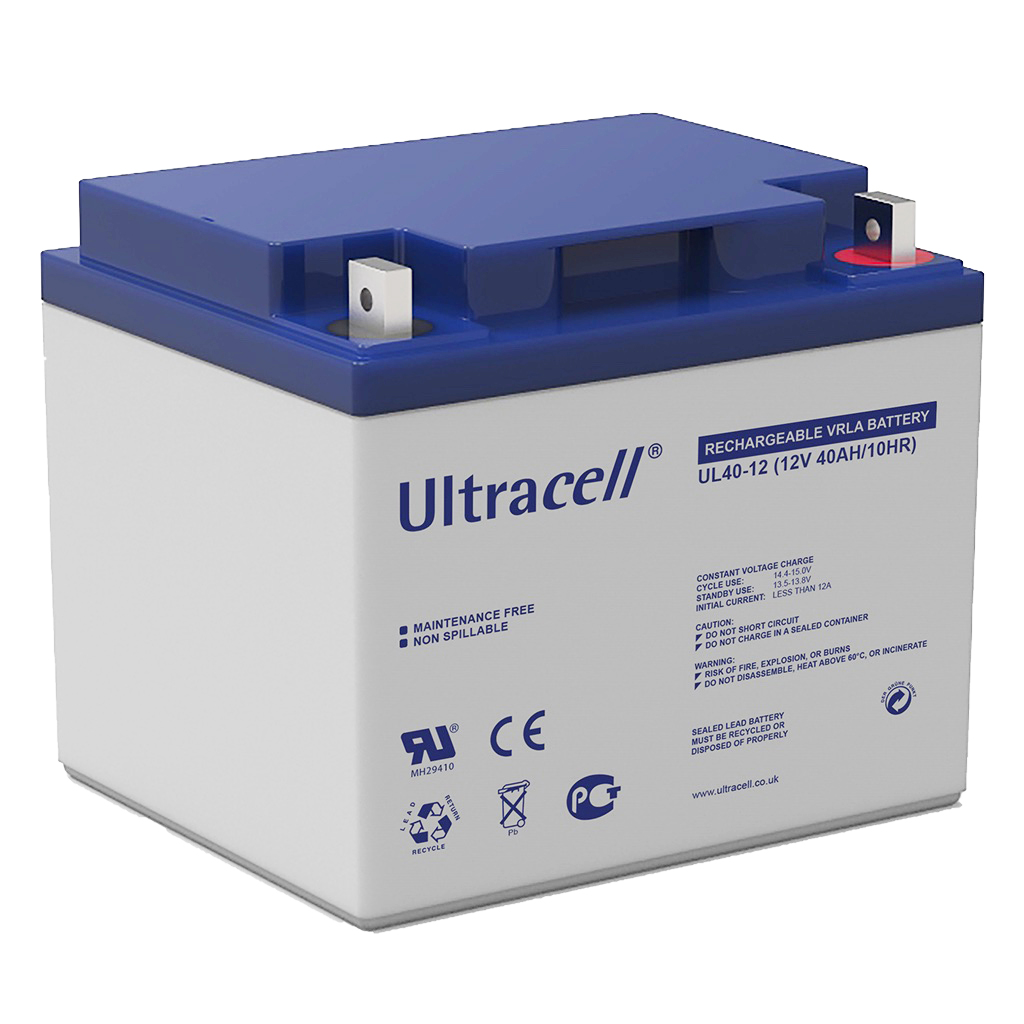 Акумулятор Ultracell 12V 40Ah UL40-12 купити